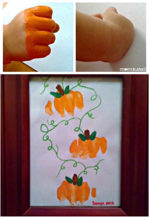 20 Spooky And Fun Handprint And Footprint Halloween Crafts - DIY & Crafts