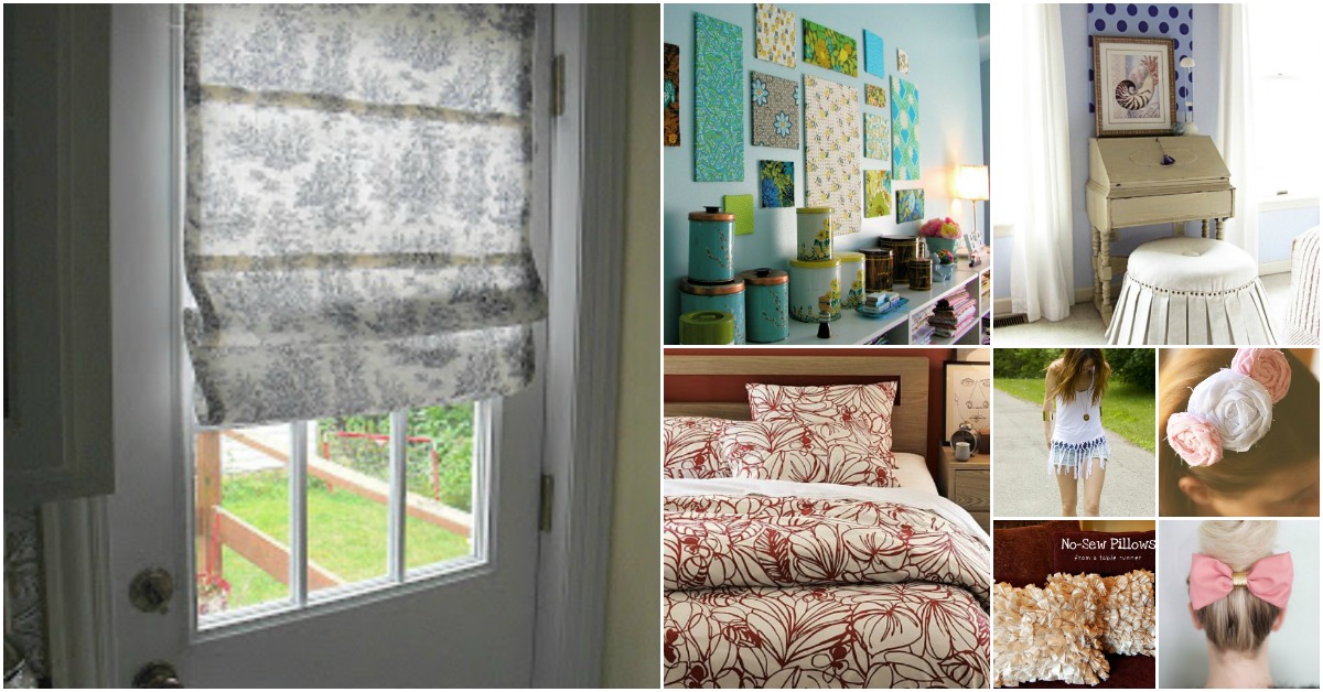 30 Extremely Creative No-Sew DIY Projects - DIY & Crafts