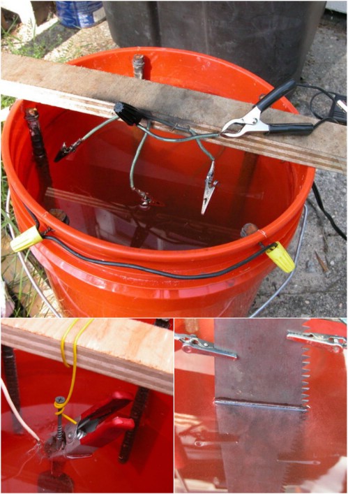 Rusty Tools? Try this Incredible Electrolytic Rust Removal Trick - DIY ...