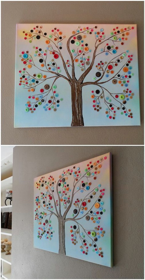 26 Innovative and Beautiful Button Crafts and Projects - DIY & Crafts
