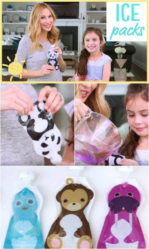 How to Make These Colorful and Personalized Gel Ice Packs for Kids ...