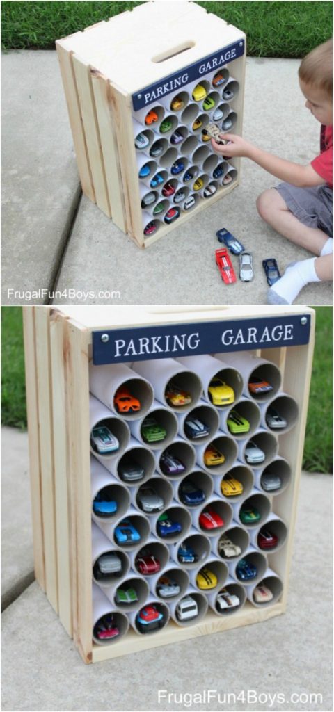 25 Wood Crate Upcycling Projects For Fabulous Home Decor / DIY Craft ...