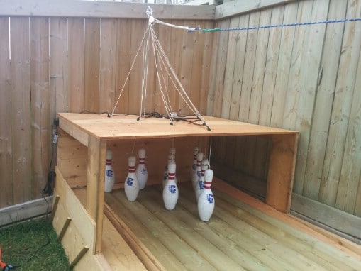 Fun Summer Project: How to Build Your Own Backyard Bowling Alley - DIY ...