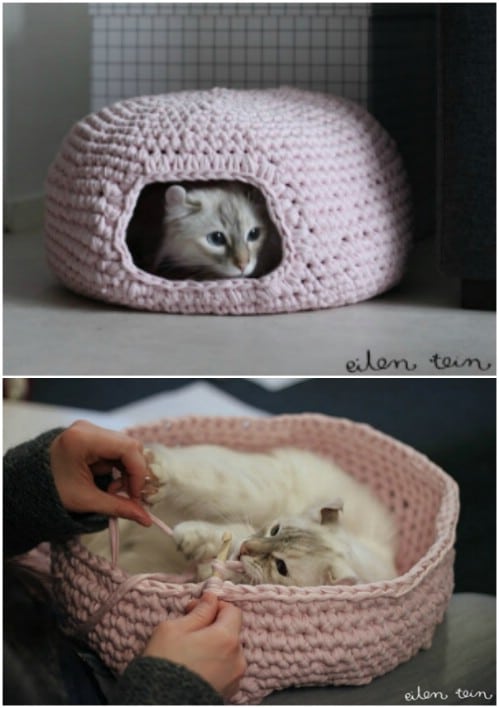 25 Fun And Easy Crochet Patterns For Your Cat - DIY & Crafts