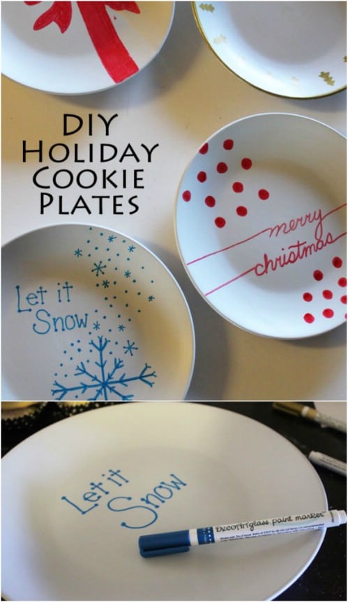 25 DIY Decorative Plates That Give Your Dishes A Hand Painted Look ...