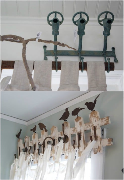 16 DIY Curtain Rods And Hooks That Give You Gorgeous Style On A Budget ...