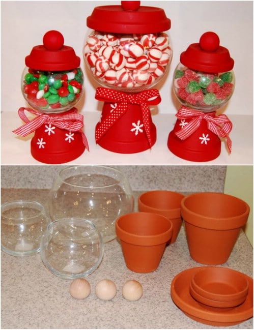 20 DIY Clay Pot Christmas Decorations That Add Charm To Your Holiday ...