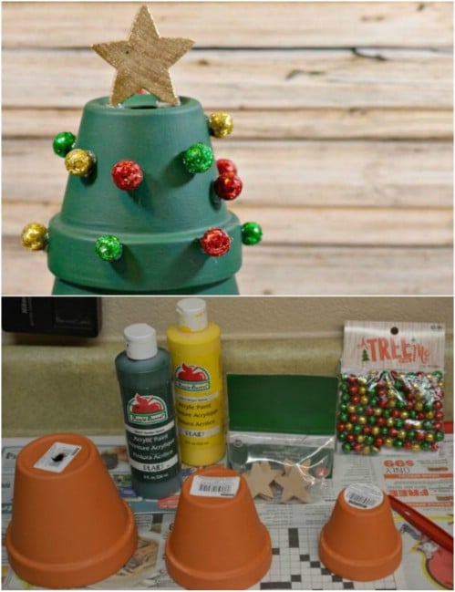 20 DIY Clay Pot Christmas Decorations That Add Charm To Your Holiday ...