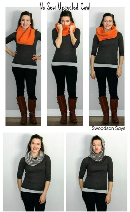 20 Easy DIY Scarves That Will Keep You Stylish And Warm This Winter ...