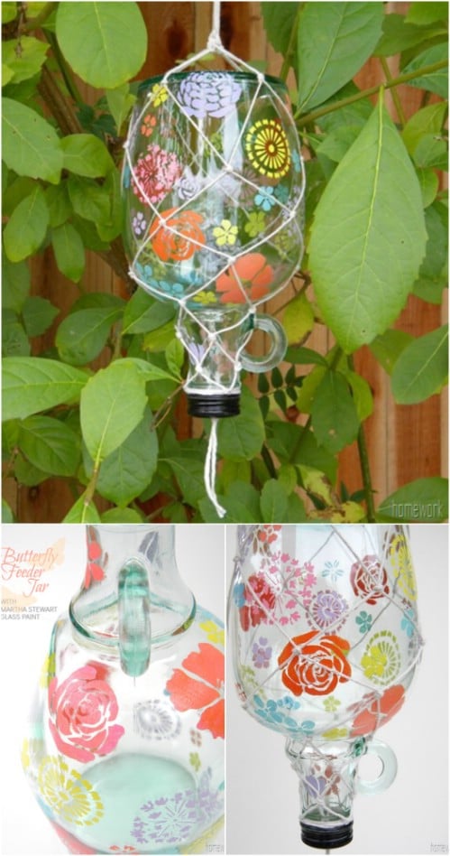 10 DIY Butterfly Feeders That Will Add Beauty And Butterflies To Your ...