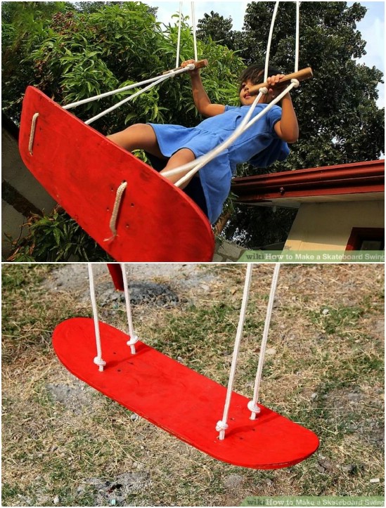 26 DIY Swings That Turn Your Backyard Into A Playground - DIY & Crafts