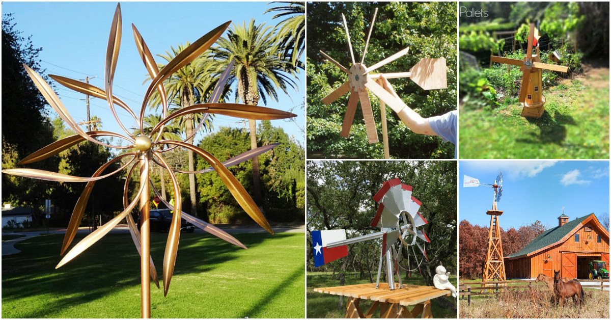 10 Gorgeous DIY Windmills That Add Charm To Your Lawn And Garden - DIY ...