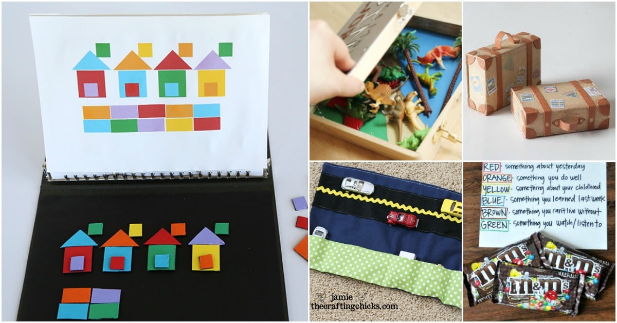 15 Fun DIY Travel Crafts to Keep Kids Busy on Long Trips - DIY & Crafts