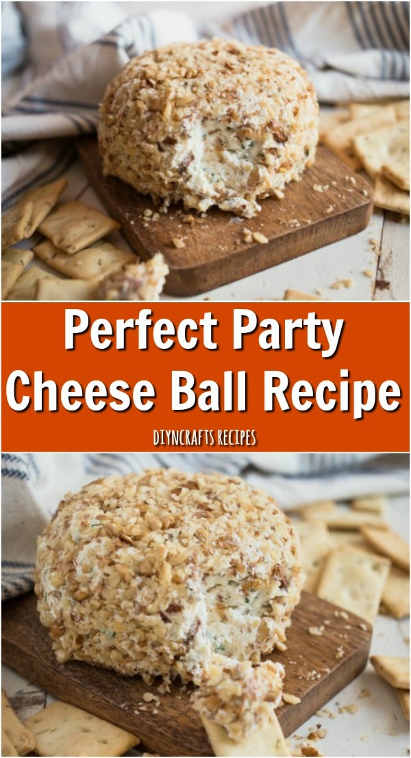 Perfect Party Cheese Ball Recipe - DIY & Crafts