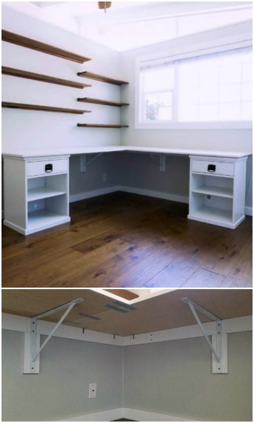 50 Decorative DIY Desk Solutions And Plans For Every Room - DIY & Crafts